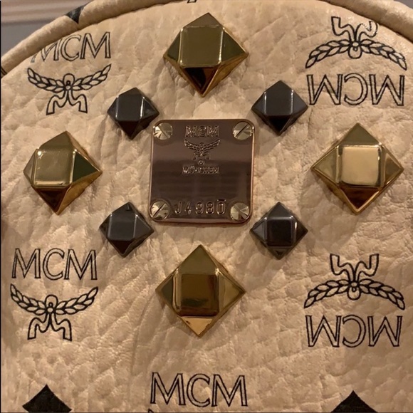 MCM | Bags | Mcm Womens Backpack Turns Into Side Bag | Poshmark